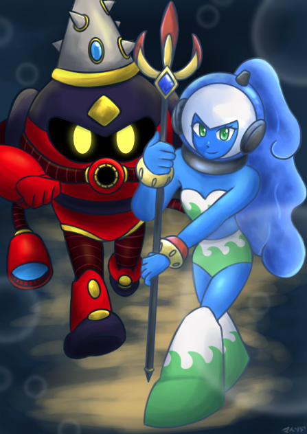 Octo & Aqua - ibisPaint