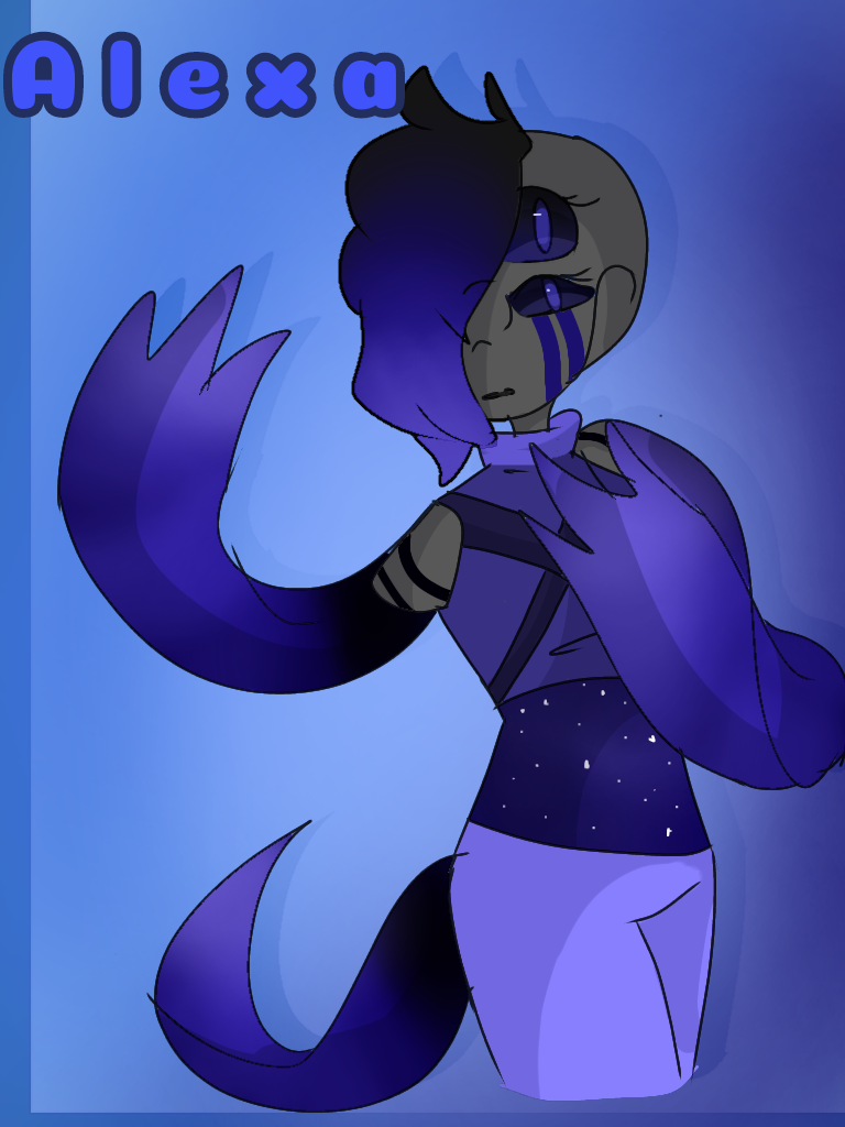 sans Oc Alexa art request - ibisPaint