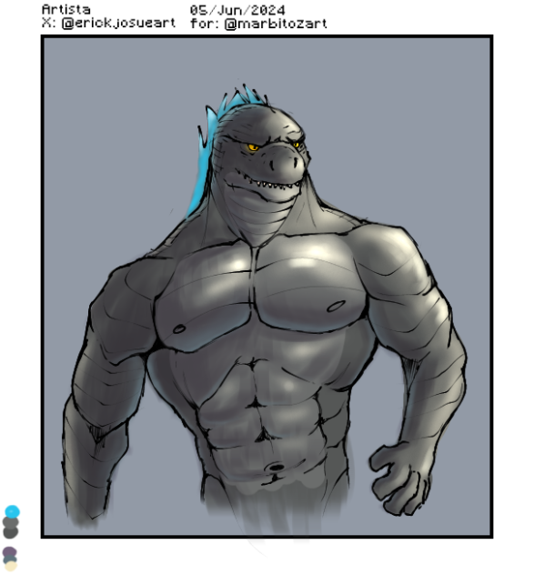 Godzilla - ibisPaint