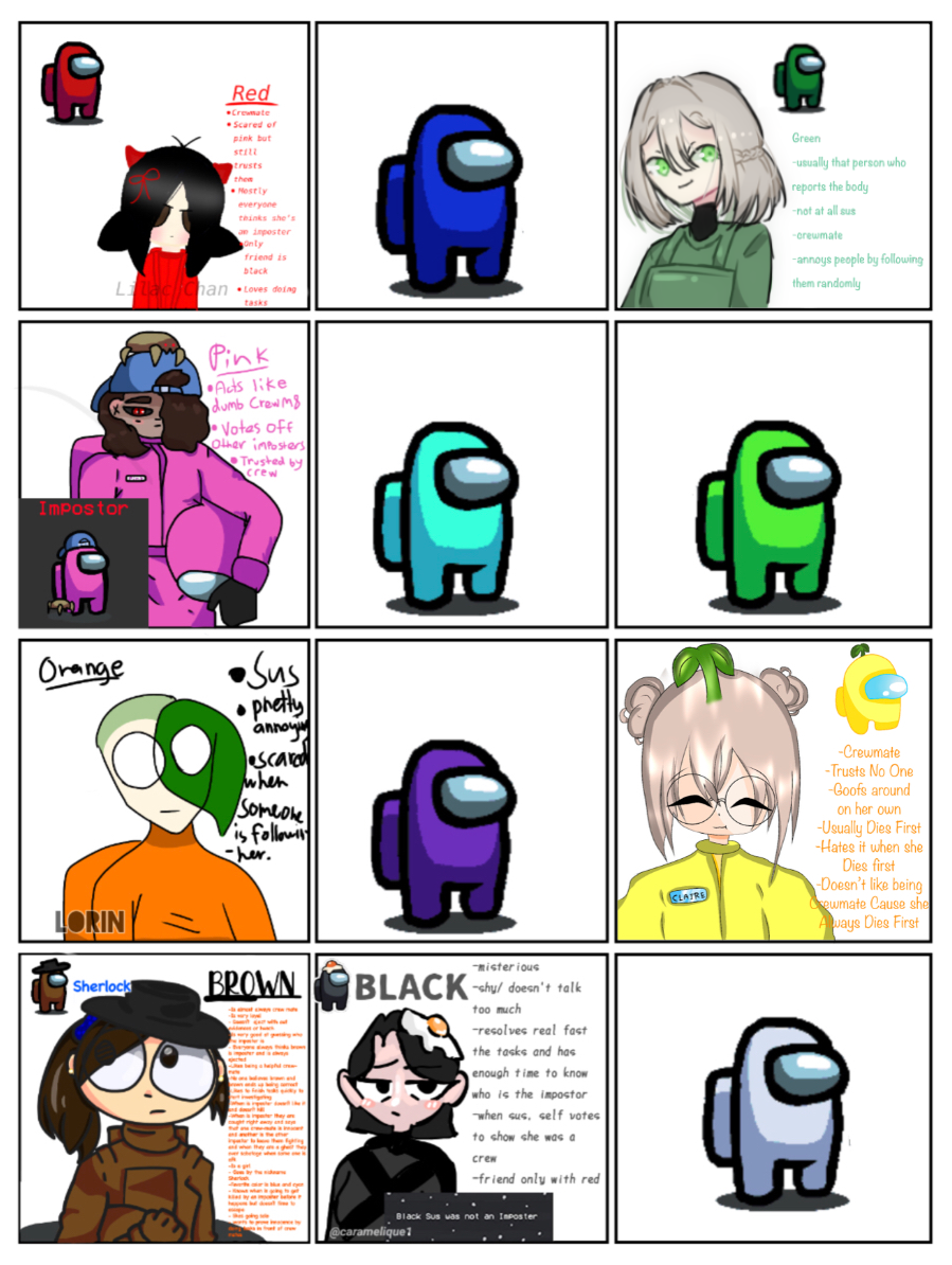 among us collab - ibisPaint