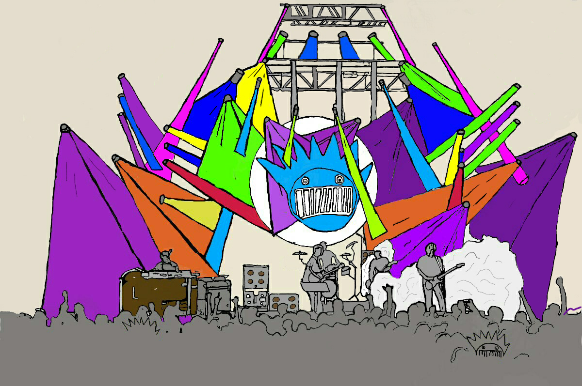 ween on stage - ibisPaint