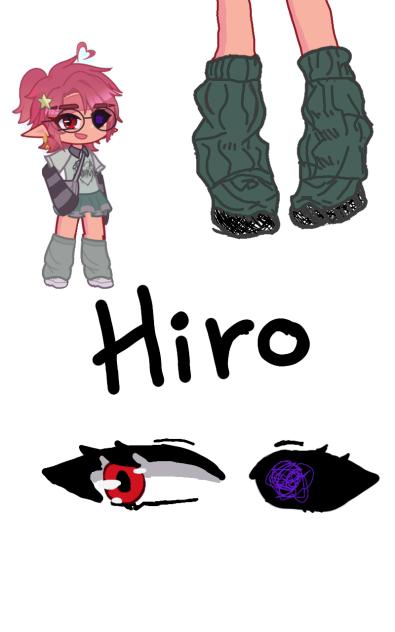Gacha oc Hiro concept art - ibisPaint