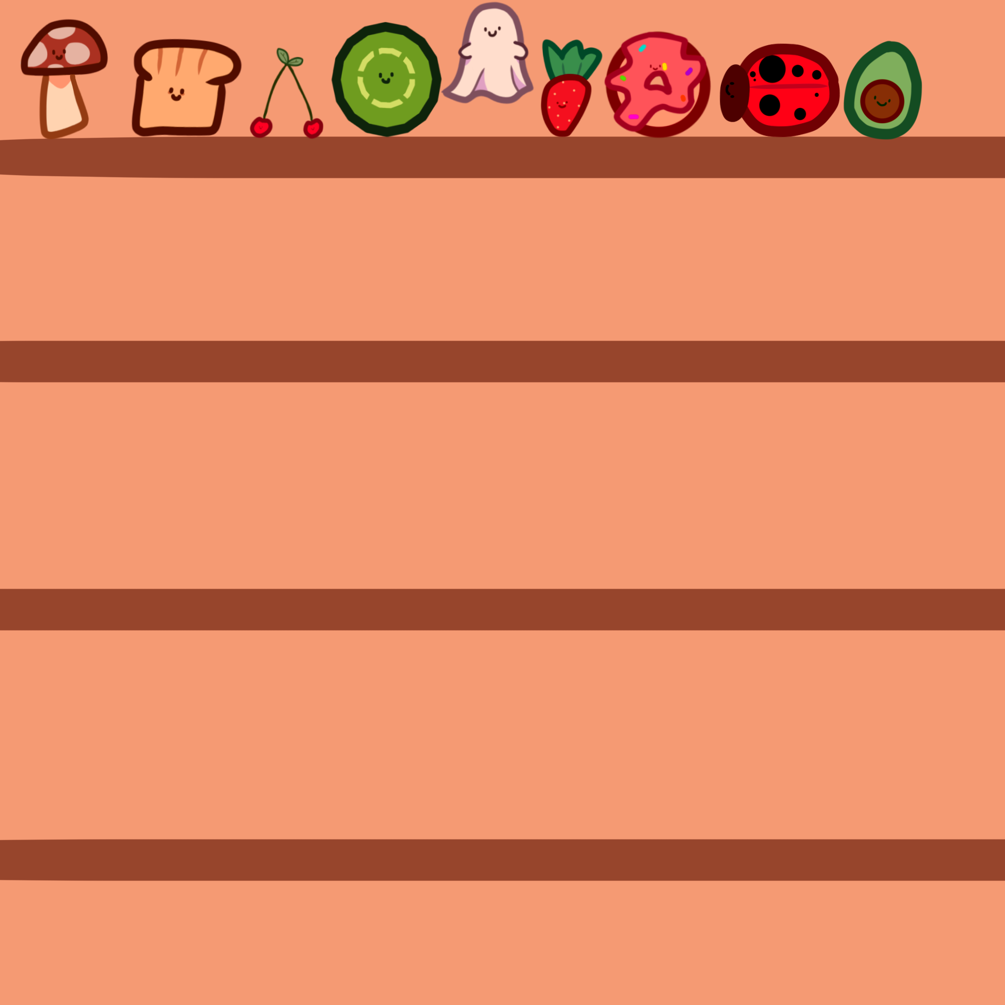 Shelf full of friends! - ibisPaint