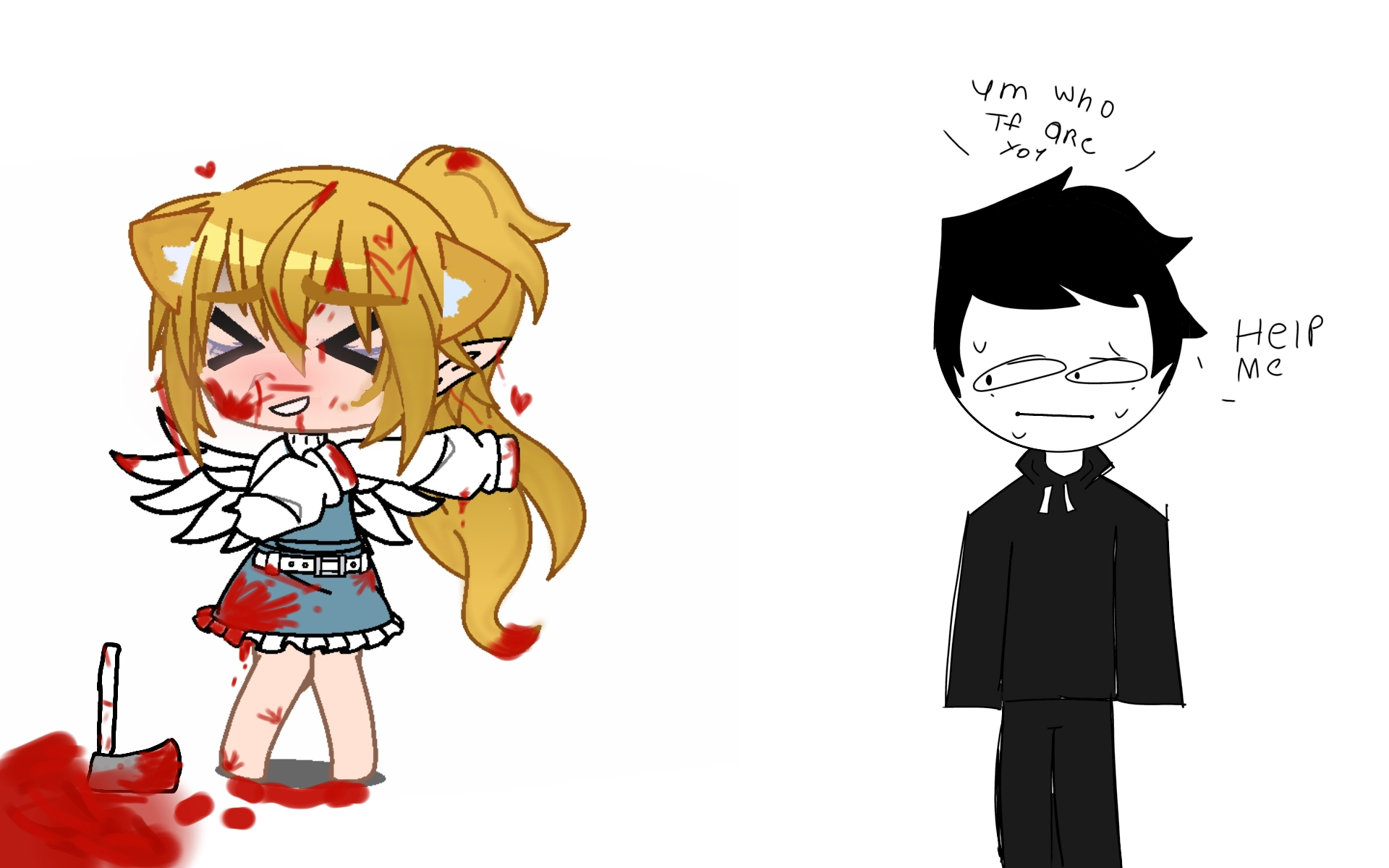 Fack colab ️with Isabelle!! - ibisPaint