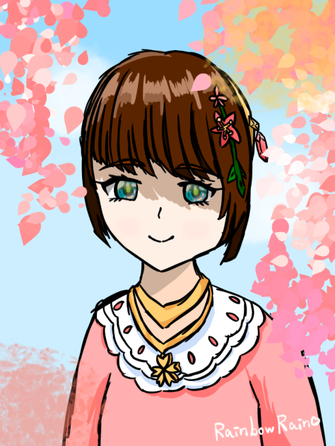 Sunshine in spring - ibisPaint