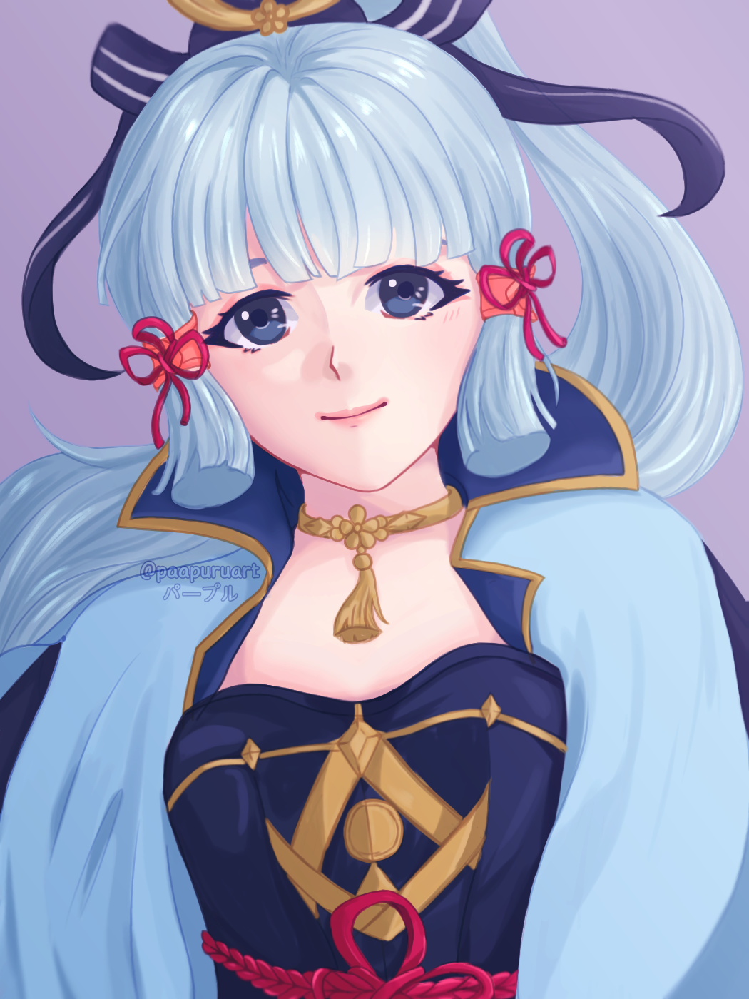 【FA18】 Kamisato Ayaka - ibisPaint