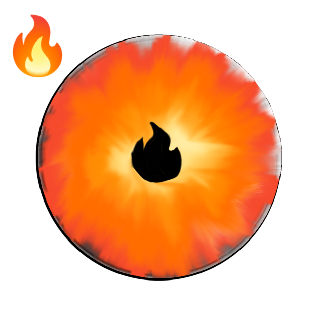 eye color - fire🔥 - ibisPaint