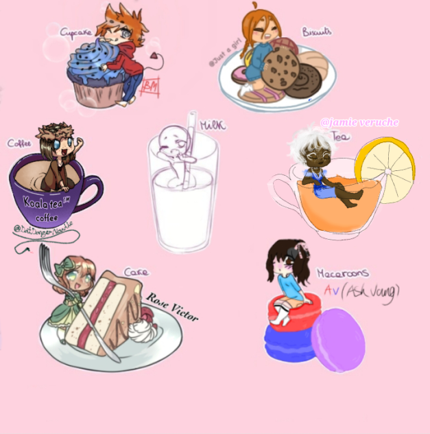 Food collab - ibisPaint