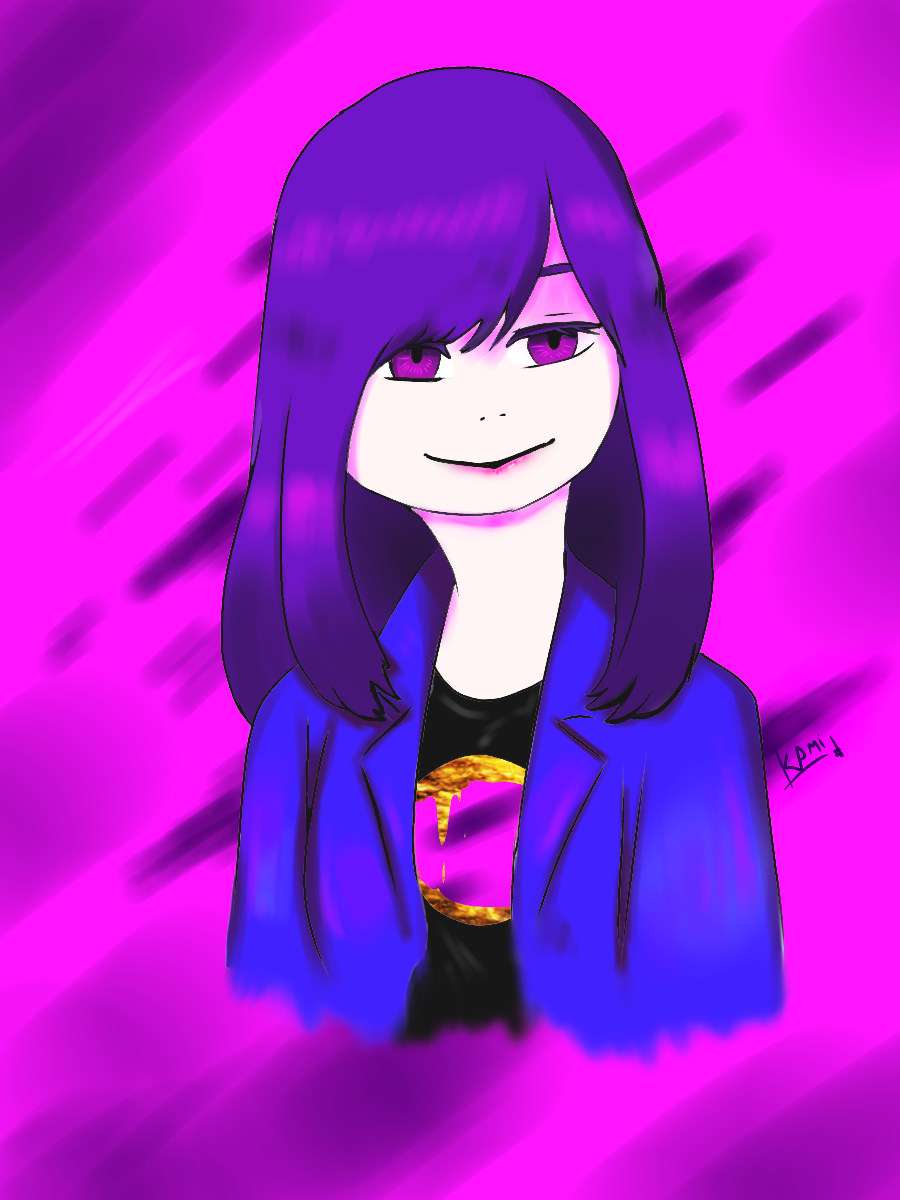 yo violeta - ibisPaint