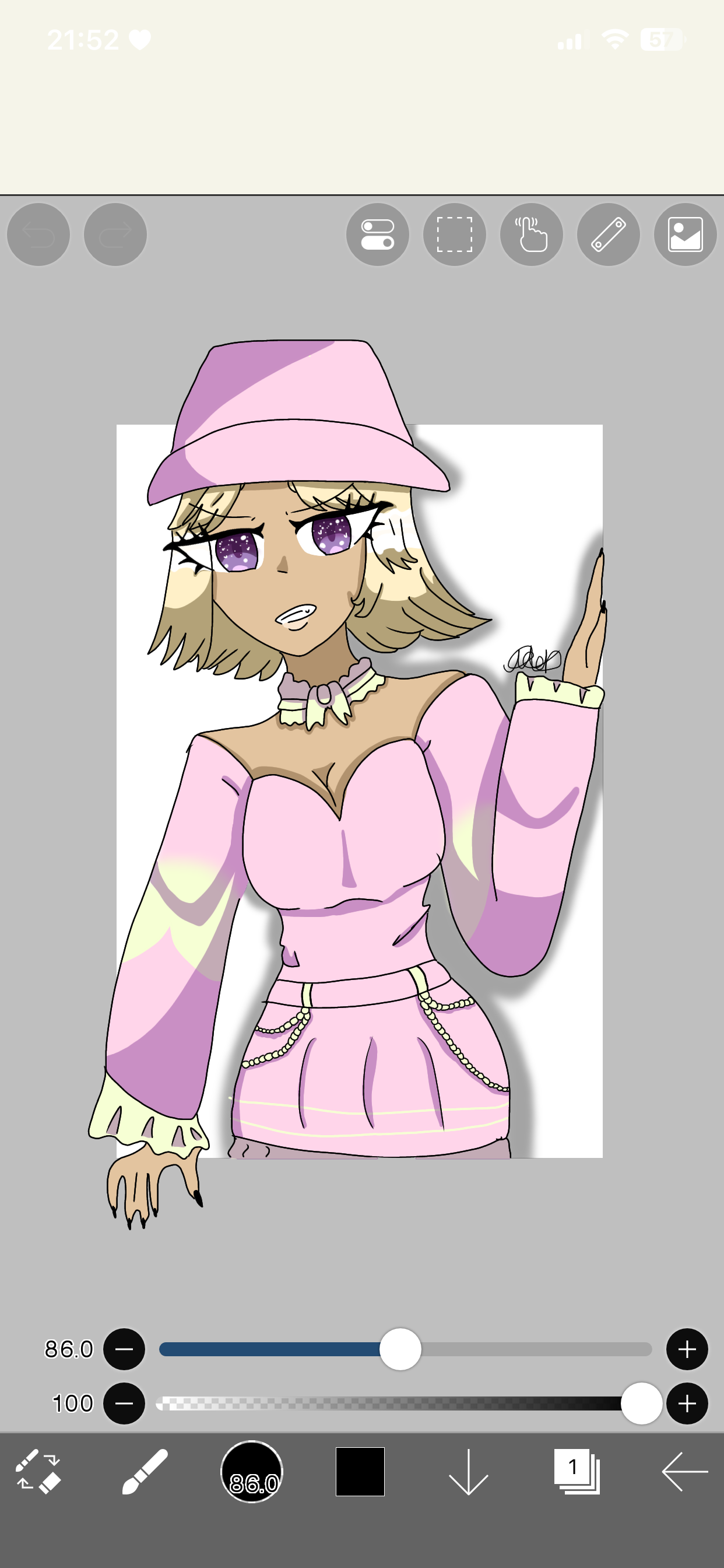 My skin in Royale high - ibisPaint