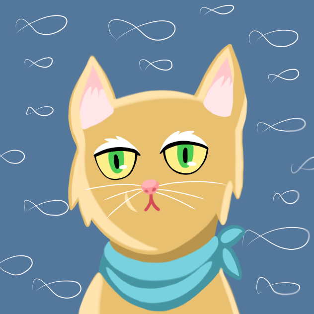 Orange cat - ibisPaint
