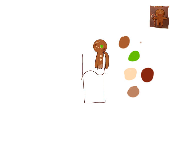 the unlucky cookie survivor - ibisPaint