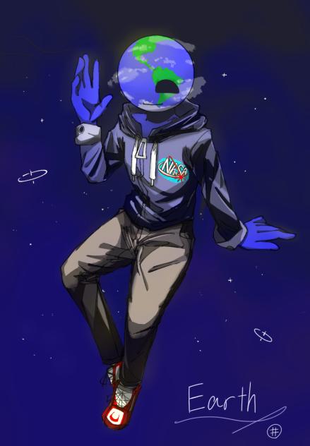 #planethumans Earth - ibisPaint