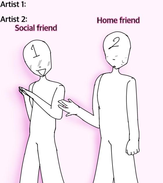 COLLAB EACH EACH OTHER! #lgbtqallience - ibisPaint