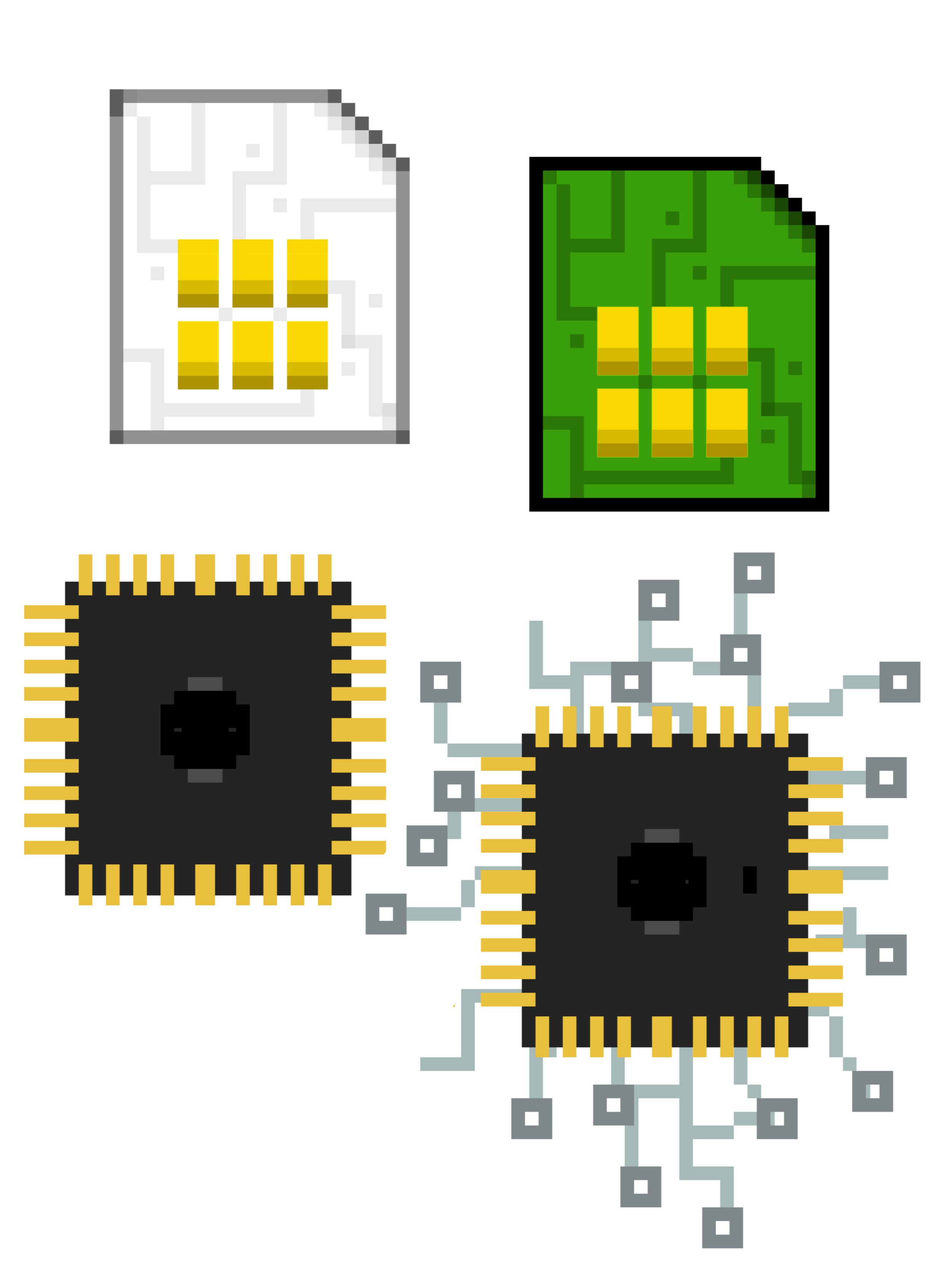 chips pixel icon - ibisPaint