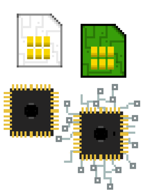 chips pixel icon - ibisPaint