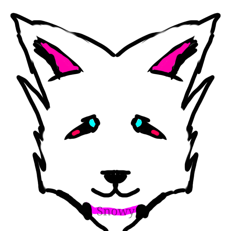 Snowy The Arctic Wolf - ibisPaint