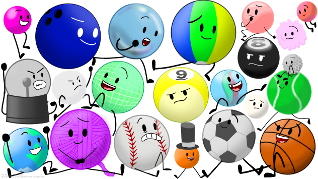 The Ball of Object Show - ibisPaint