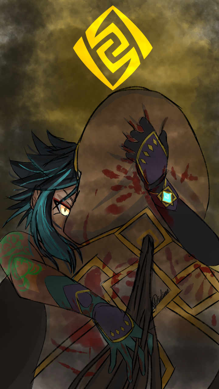 Morax et xiao - ibisPaint