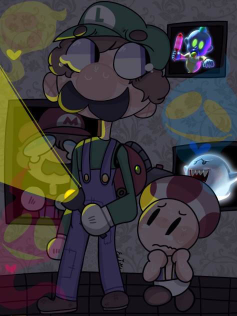 Luigi’s mansion (speedpaint) - ibisPaint