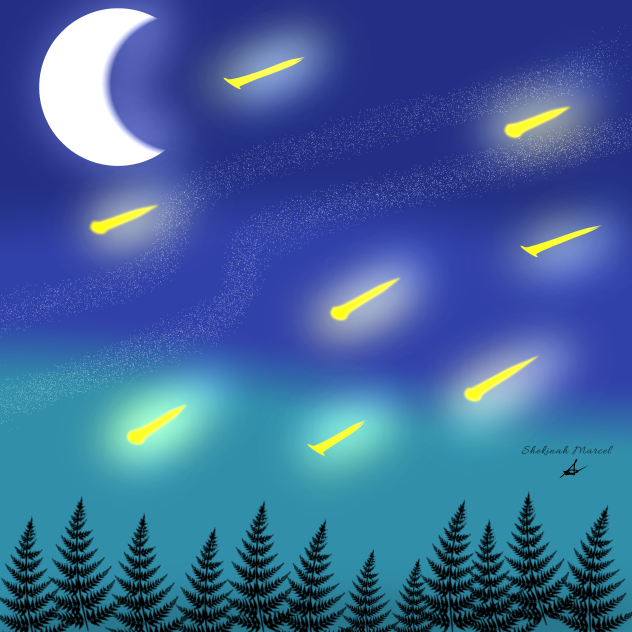 Blue Night - ibisPaint