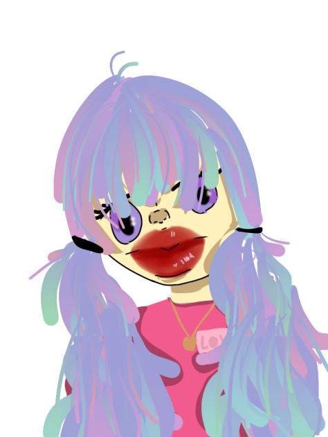 when u let ur intrusive thoughts win - ibisPaint