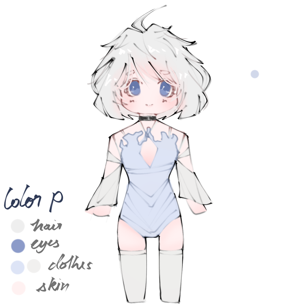 wip- new oc (reupload) - ibisPaint
