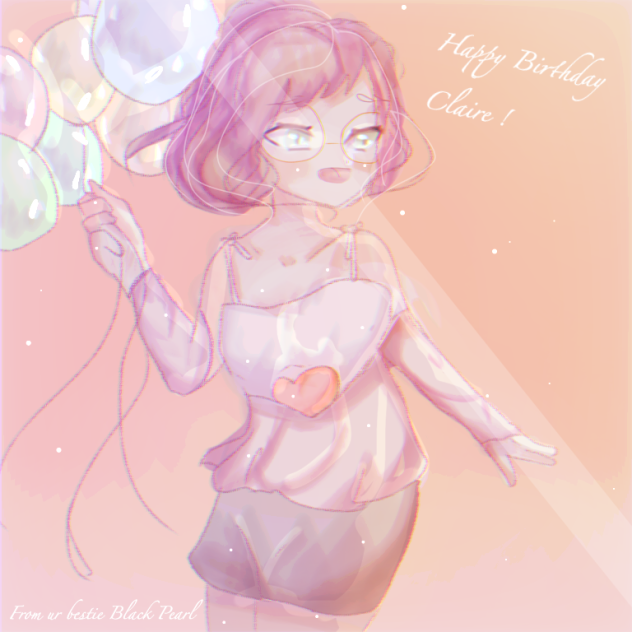 HAPPY LATE BDAYYY CLAIRE - ibisPaint