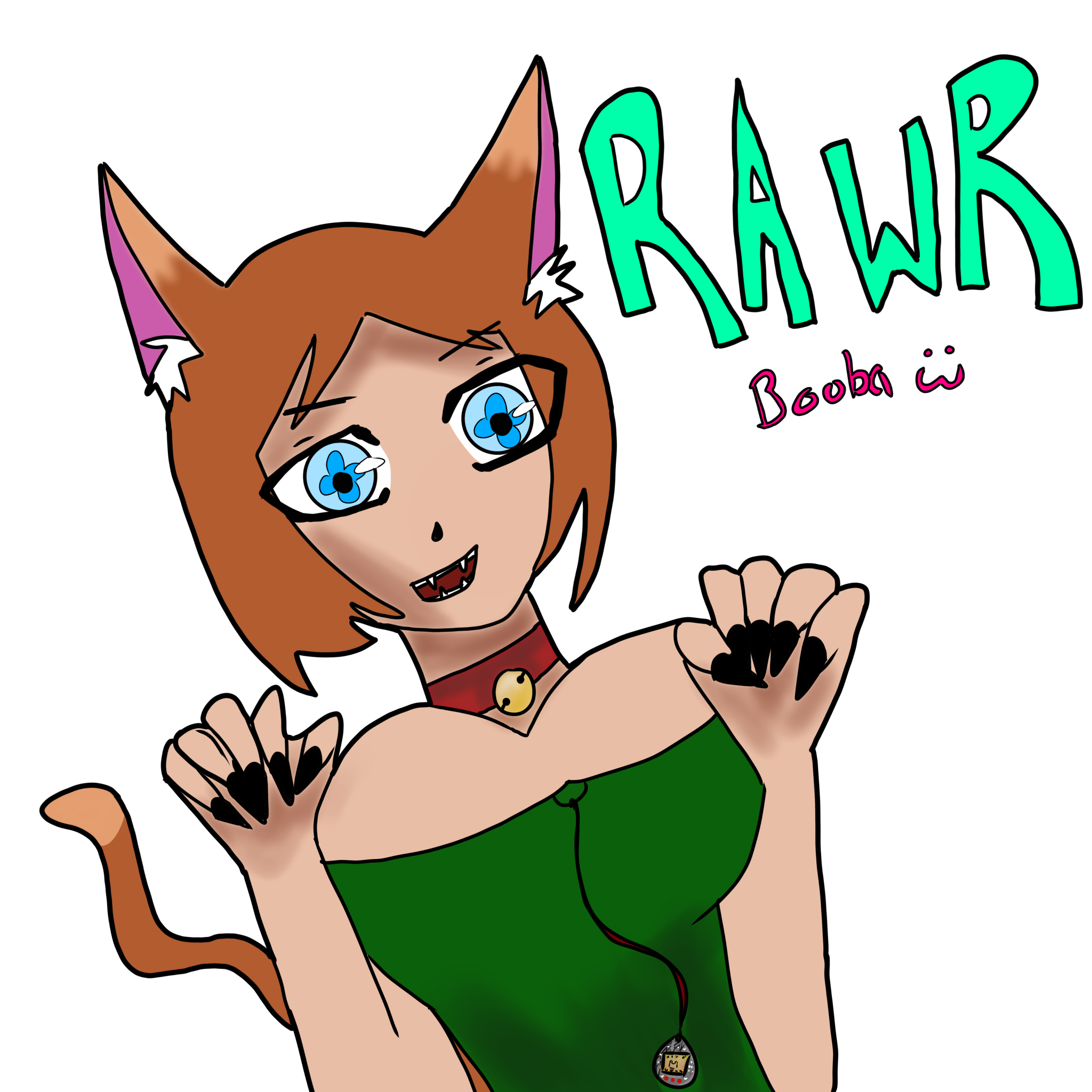 Bluberyl Inspired - Booba Cat - ibisPaint