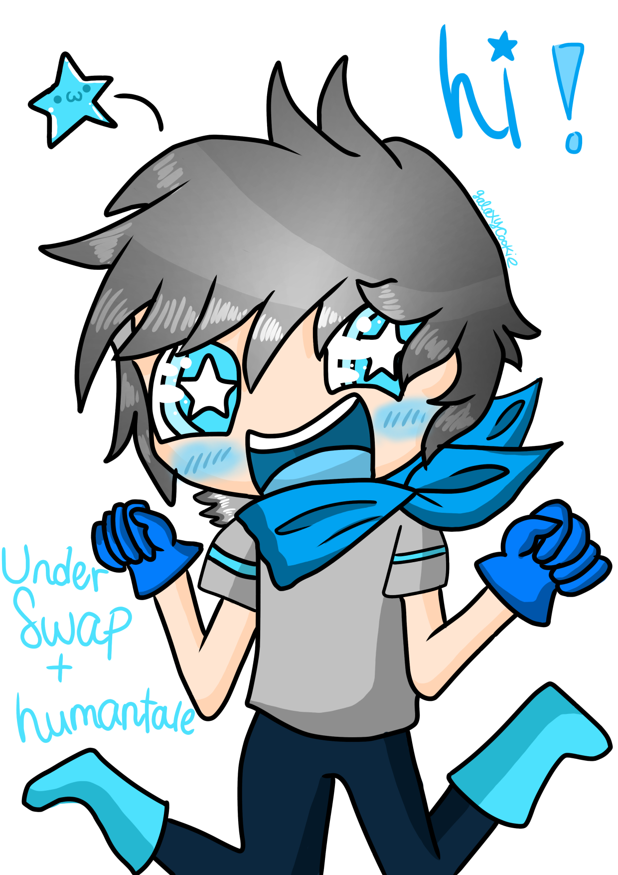 Underswap+Humantale Sans - ibisPaint