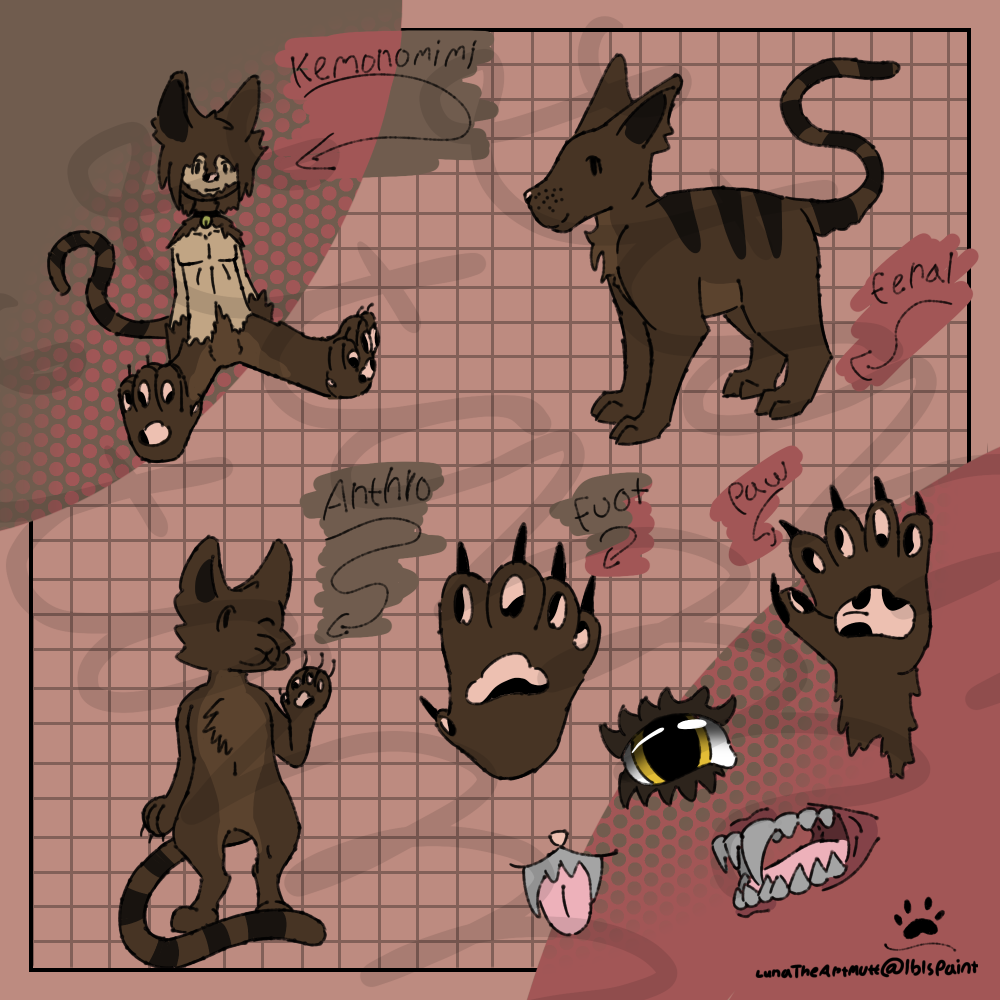 Kero hyper-fixations (Brown Tabby) - ibisPaint