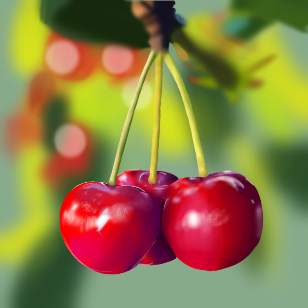 Cherries🍒 - ibisPaint