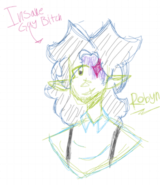 Insane gay man - ibisPaint