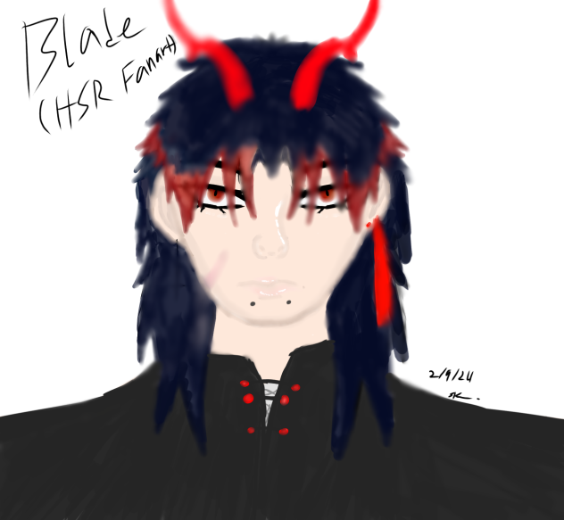 vidyadhara blade (honkai fanart) - ibisPaint