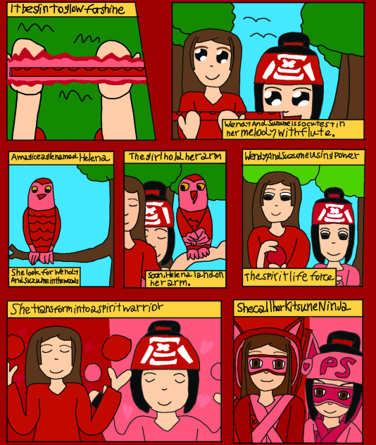 Kitsune Ninja Comic Page 2 - ibisPaint