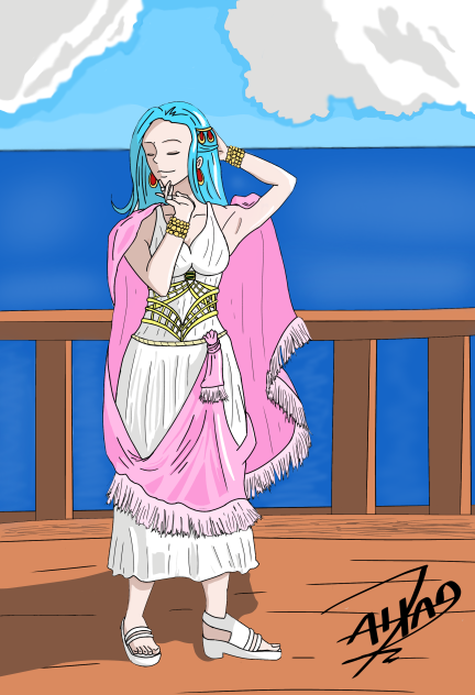 Princess Vivi of the Alabasta Kingdom - ibisPaint