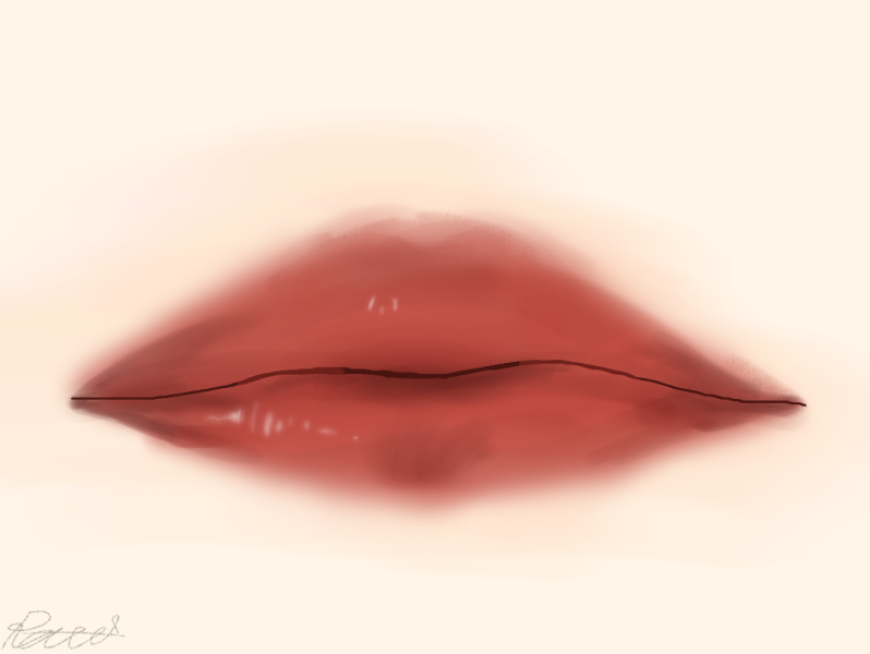 My First Lip Art - ibisPaint