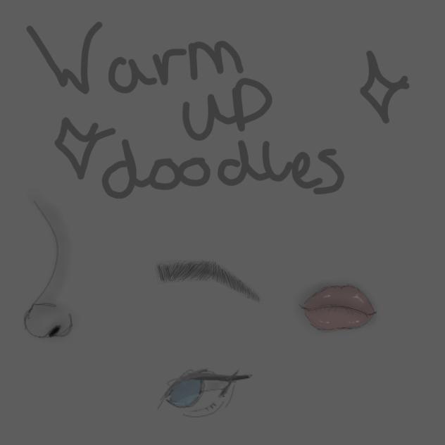 warm up doodles - ibisPaint