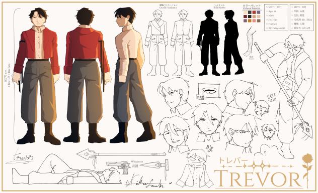 Trevor reference sheet - ibisPaint