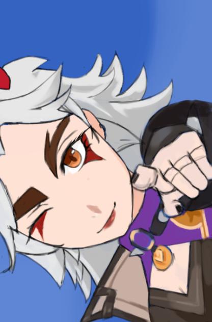 arataki itto but a girl - ibisPaint