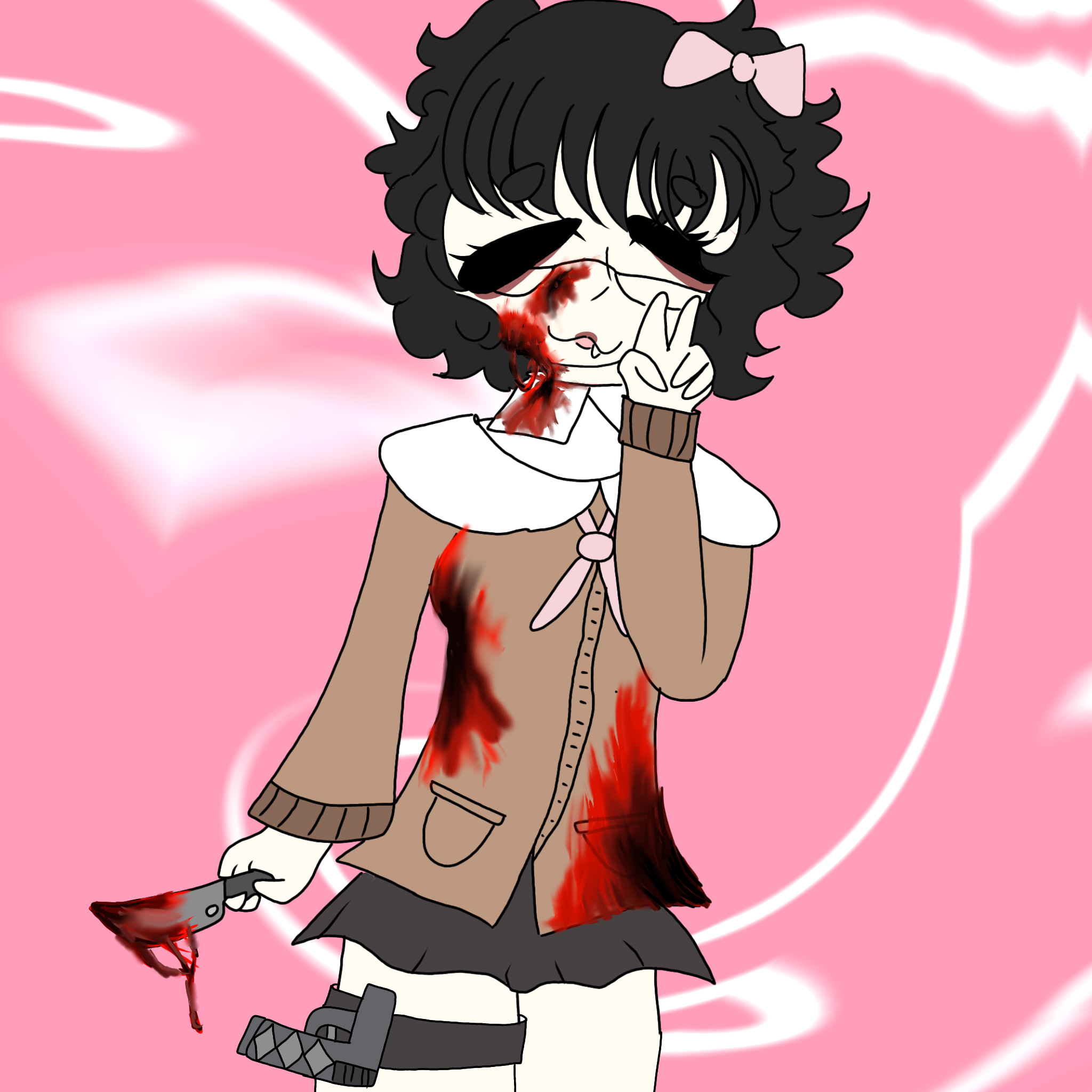 cute gore core girl! - ibisPaint
