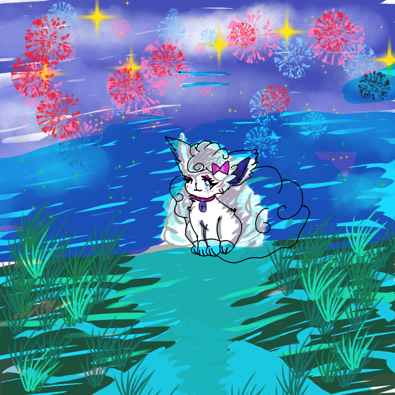 vulpix island - ibisPaint