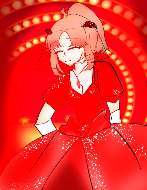 Red dress_speedpaint - ibisPaint