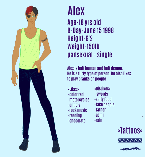 Alex oc color - ibisPaint