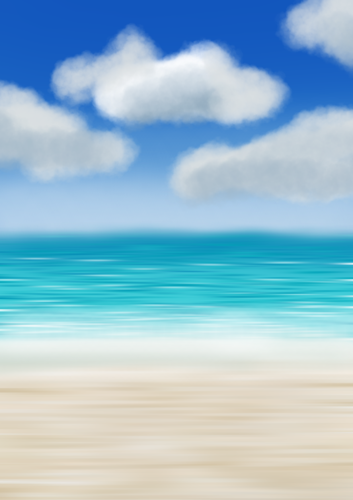 sea scenery - ibisPaint