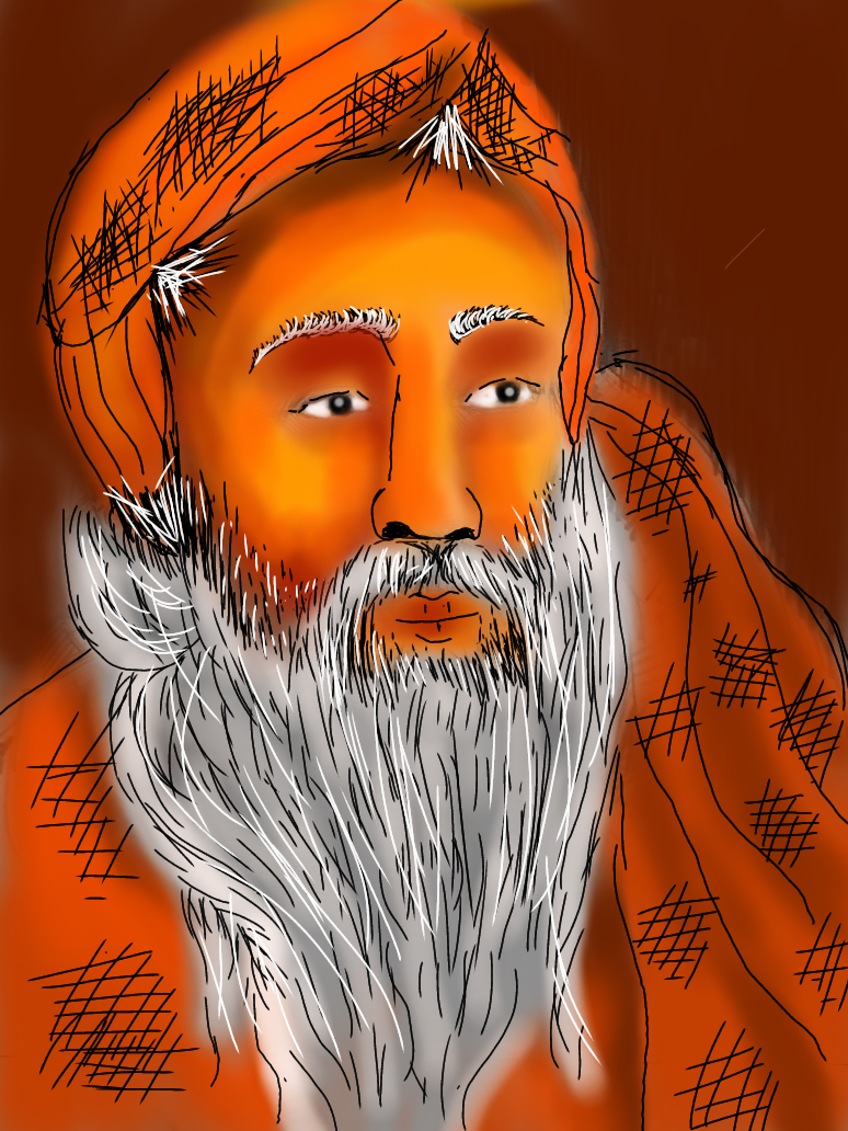 poor monk - ibisPaint