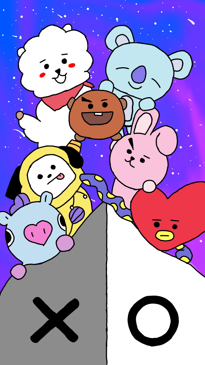 BT21 (with color) - ibisPaint