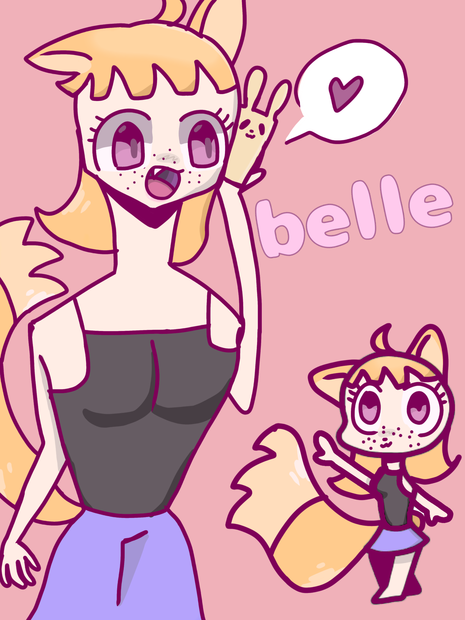 belle - ibisPaint