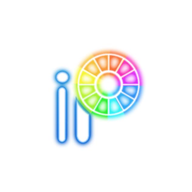 Ibis paint logo neon sign - ibisPaint