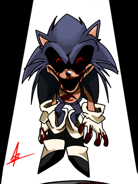 sonic exe) X - ibisPaint